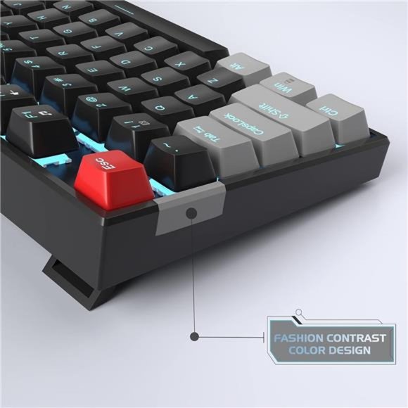 Video Games & Consoles | 75 Mechanical Gaming Keyboard With Red ...